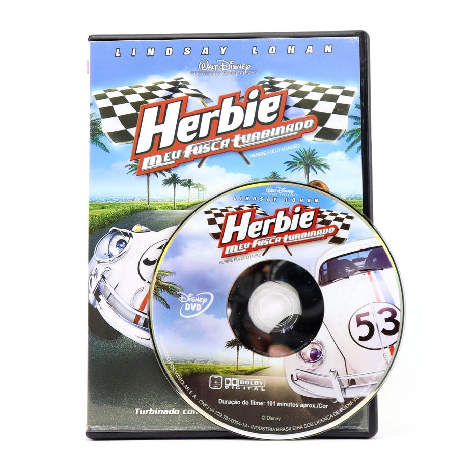 DVD Herbie Meu Fusca Turbinado Com Lindsay Lohan | Shopee Brasil