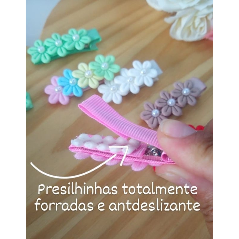Presilhinhas para bebês micro e mini velcro ou presilhas | Shopee Brasil