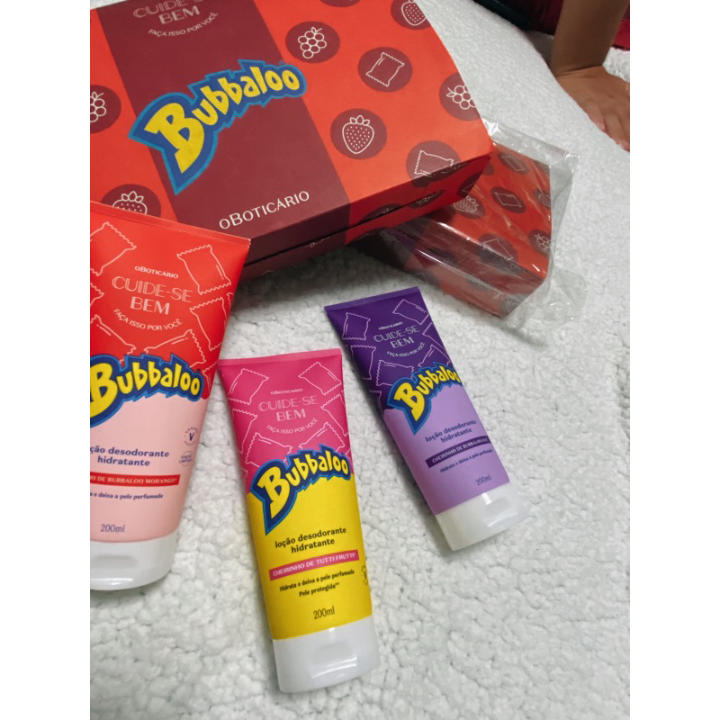 Kit Bubbaloo (3 Itens) | Shopee Brasil