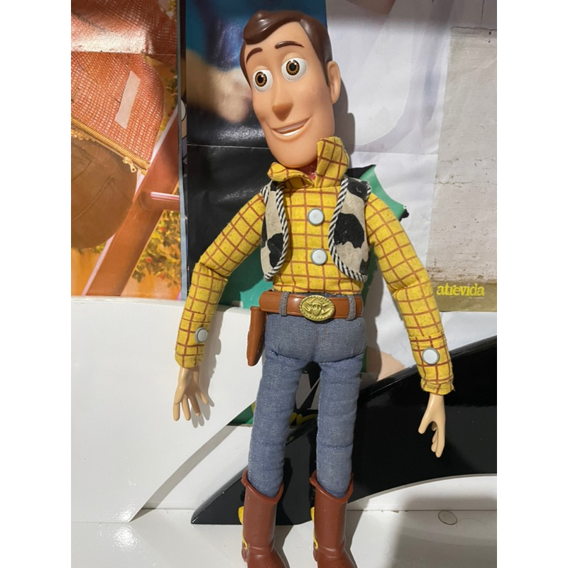 Boneco Woody - Toy Story | Shopee Brasil
