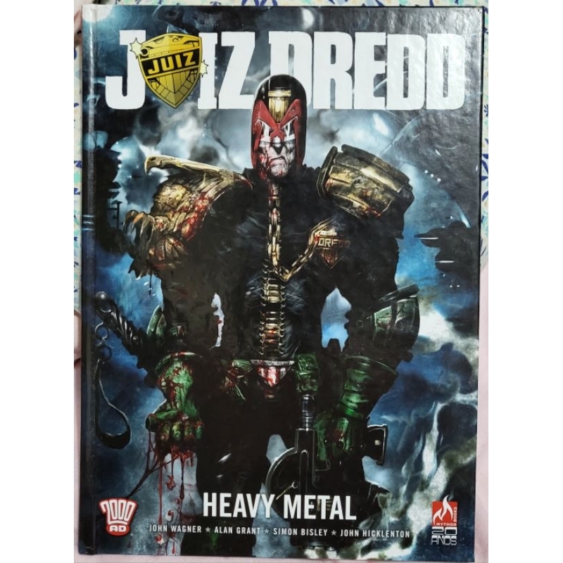 HQ Juiz Dredd: Heavy Metal | Shopee Brasil