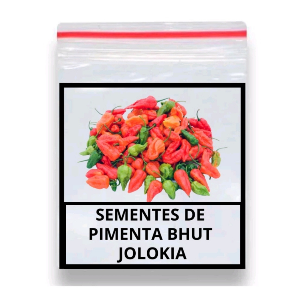 Bhut Jolokia Ghost Pepper 100 Sementes | Shopee Brasil