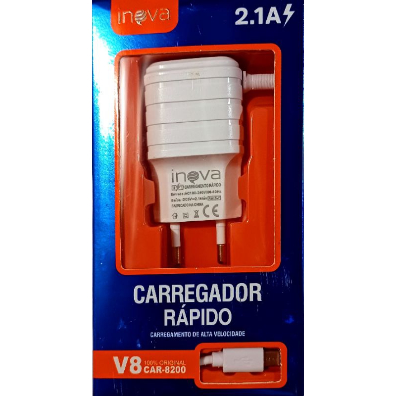 Carregador Inova V8 | Shopee Brasil