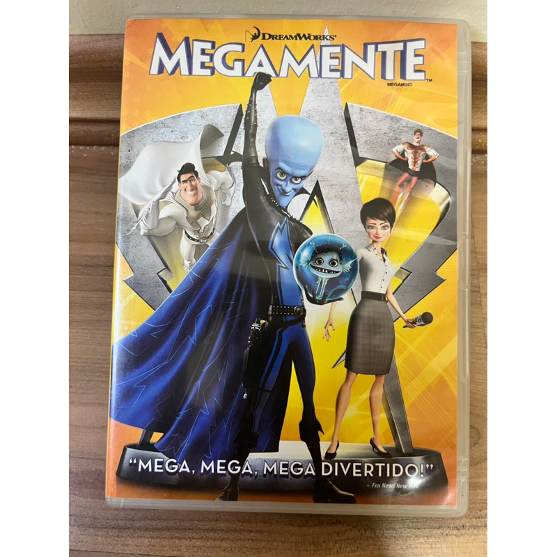 DVD Megamente - animação Dreamworks - semi novo | Shopee Brasil