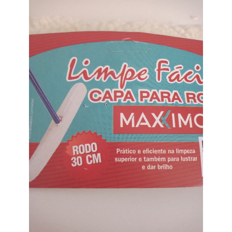 Capa para passar pano na casa com zíper com 30 cm | Shopee Brasil