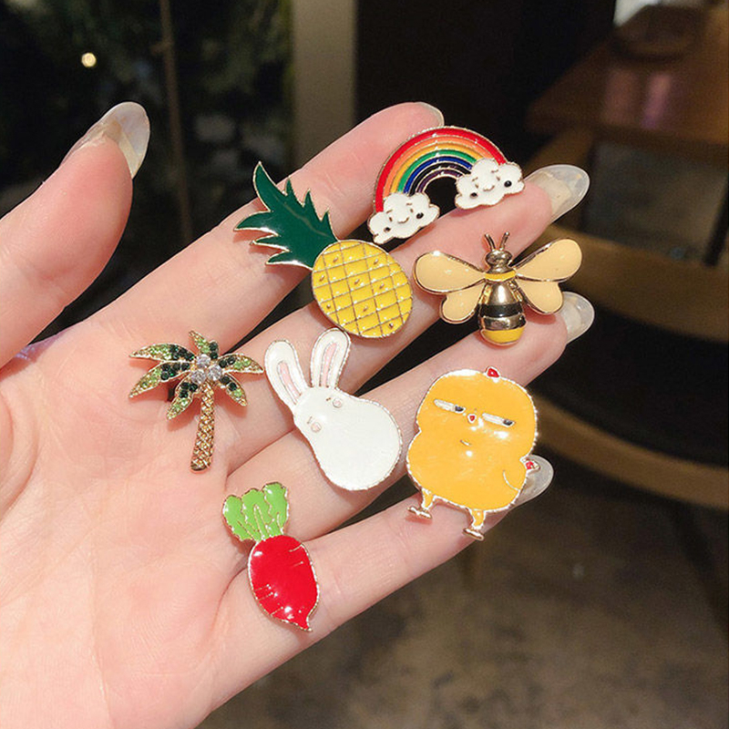 Kit 10 - Pins Broches Metal Para Mochilas | Shopee Brasil