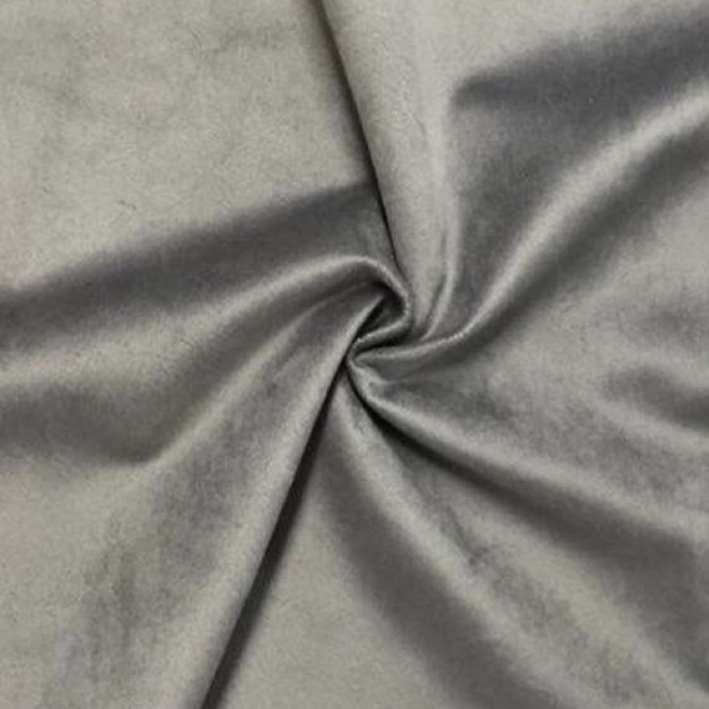 Tecido Suede Aveludado Cinza 1,40m x 1,00m - Macio ao toque | Shopee Brasil