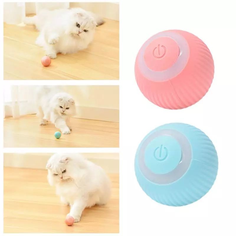 Bolinha Automática Interativa para Gato Brinquedo Interativo para Gato ...