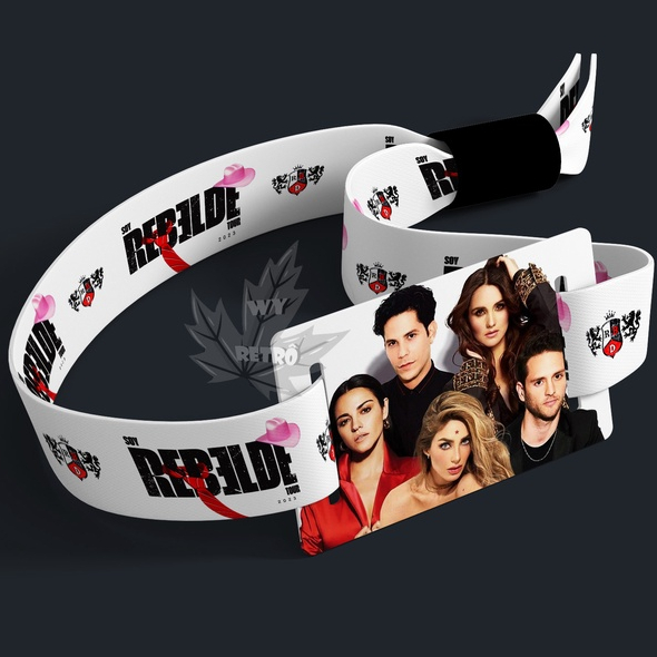 ENVIO IMEDIATO Pulseiras bracelete Soy Rebelde Tour RBD e rock in rio ...