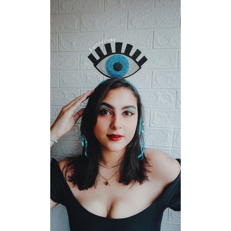 Arco Tiara carnaval Olho Grego | Shopee Brasil