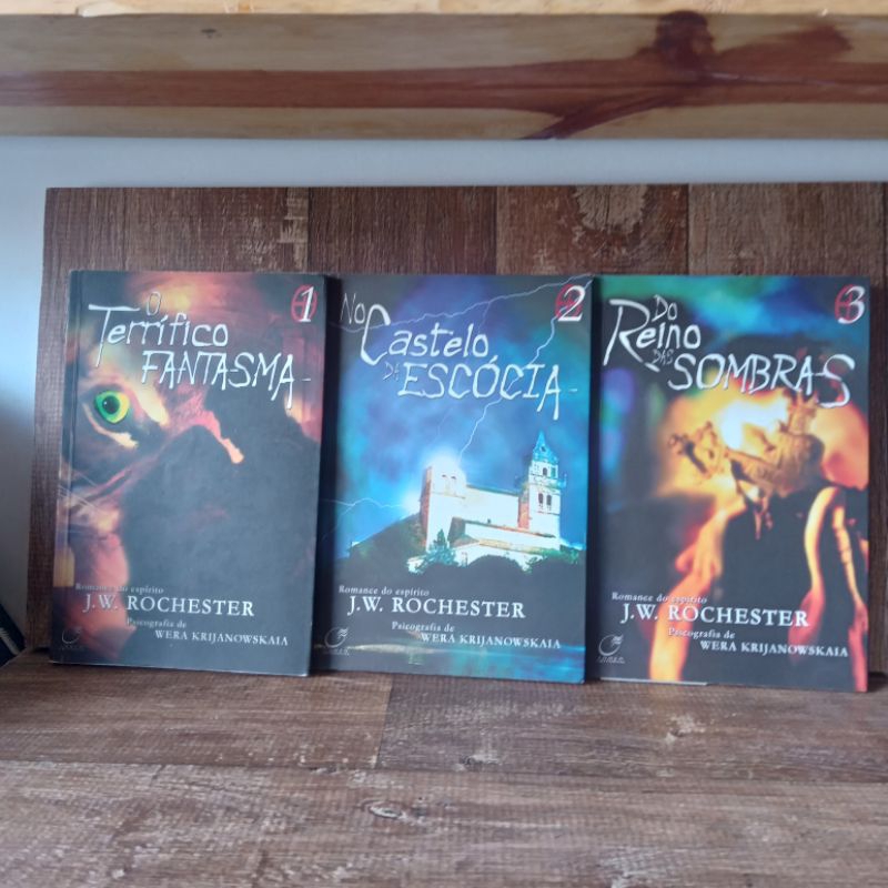 Trilogia espírita de J W Rochester - ( o terrifico fantasma, no castelo ...