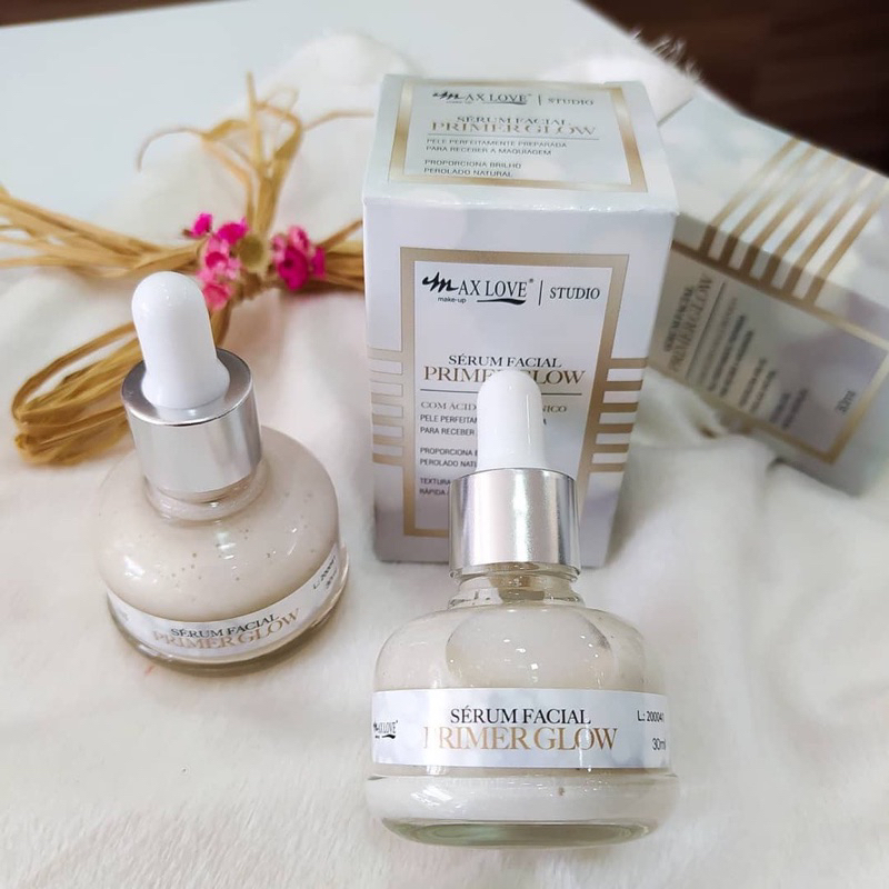serum facial primer Glow max love | Shopee Brasil