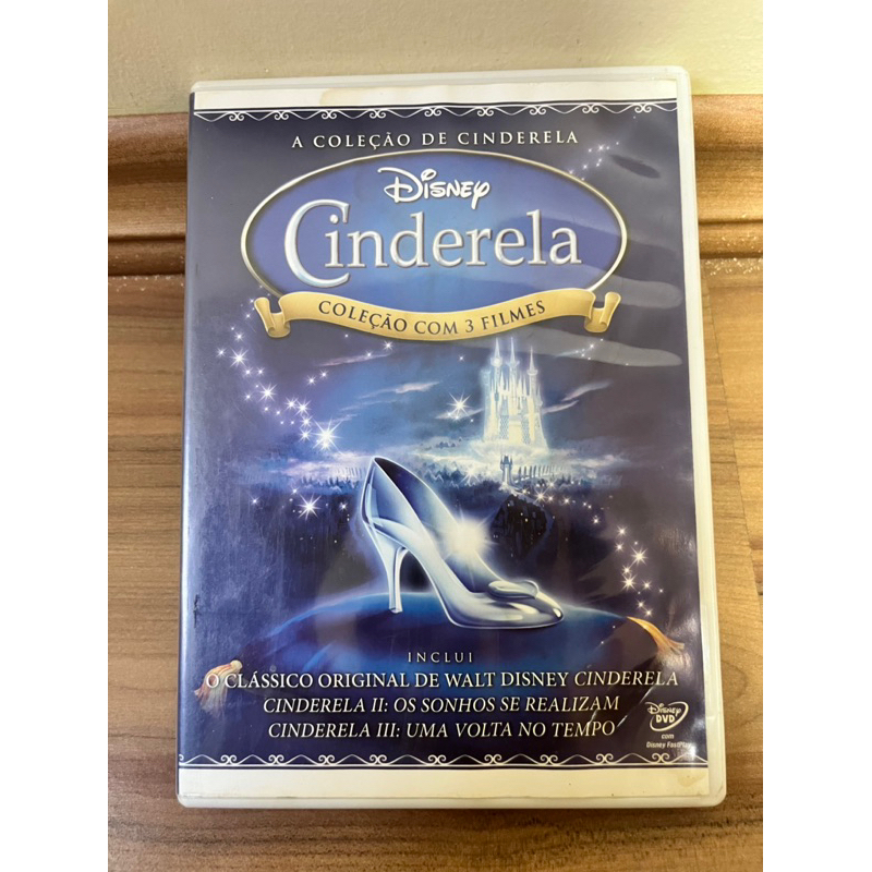 DVD Coleção Cinderela - 3 filmes - Disney Clássicos - sem uso | Shopee ...