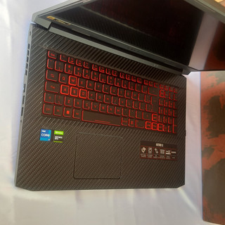 Adesivo Skin, AN517-54 e 52 Nitro 5, Pelicula para Notebook 17,3 Polegadas, Fibra de Carbono 4D ...