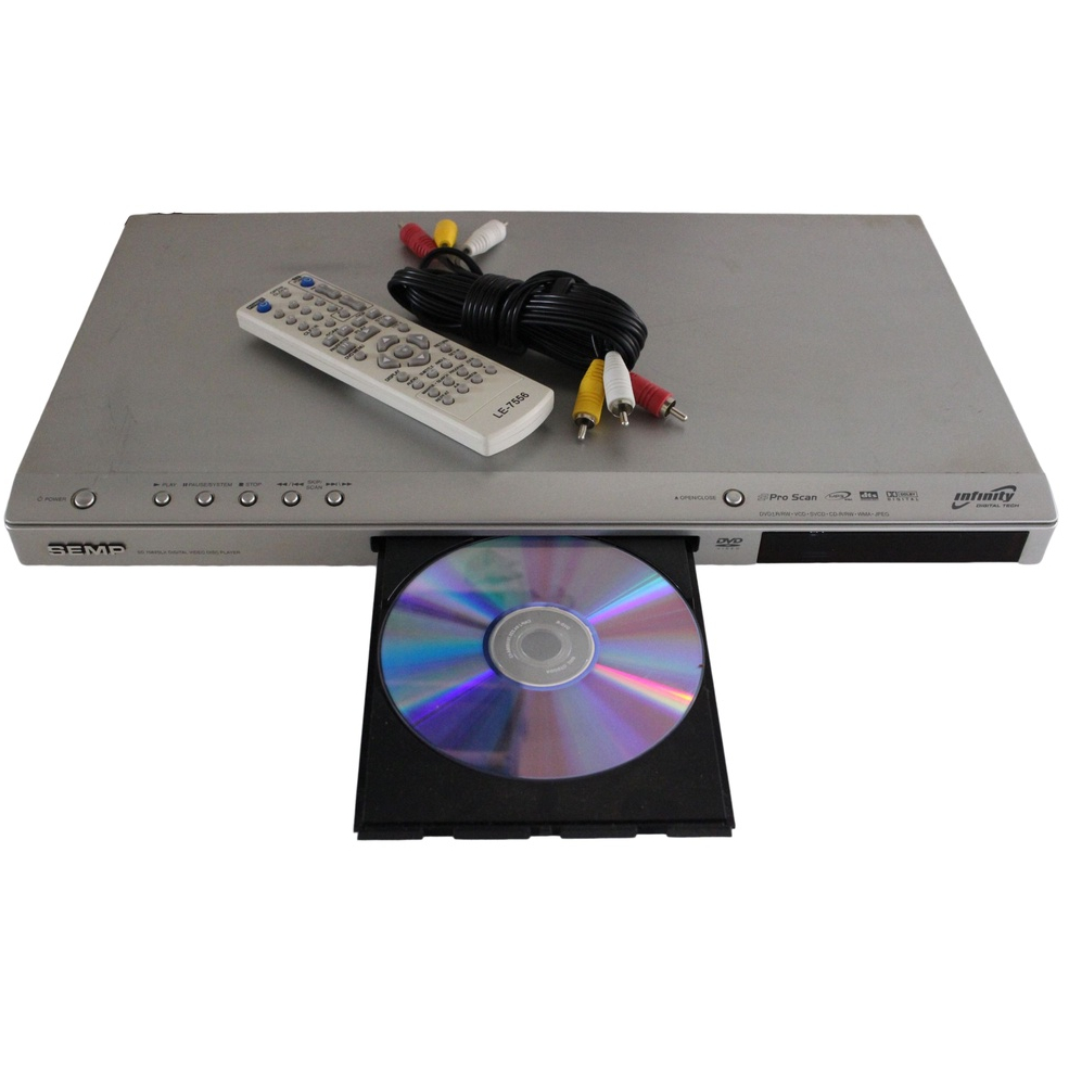 Aparelho De Semp Infinity DVD Player SD-7062SLX Saida Optica | Shopee ...