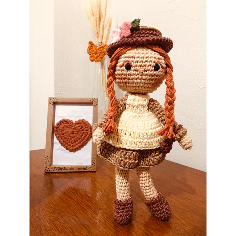 boneca Amigurumi Anne | Shopee Brasil