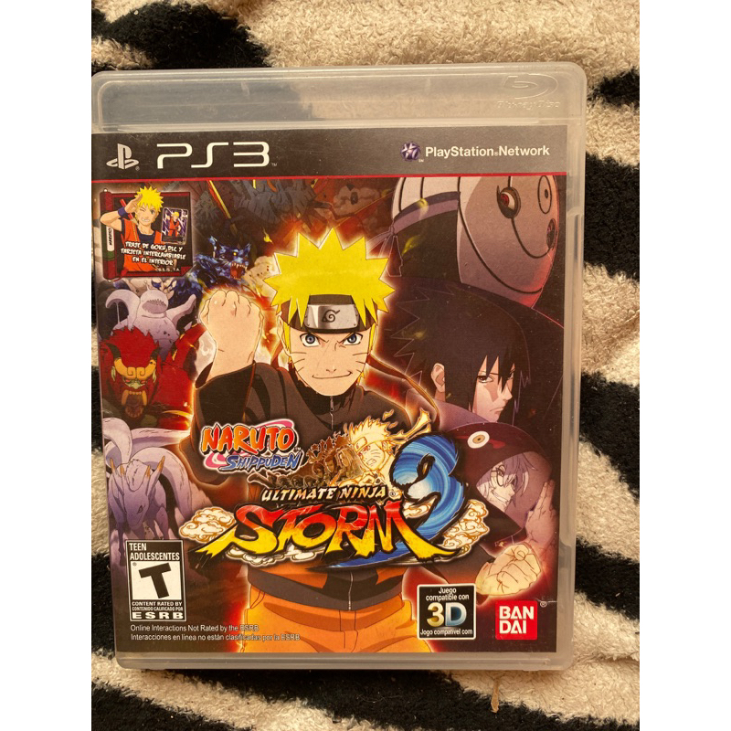 Naruto Ultimate Ninja Storm 3 PS3 Midia Física | Shopee Brasil