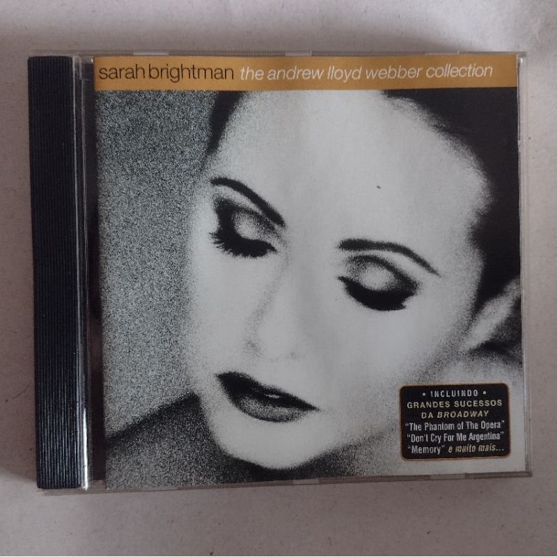 CD Sarah Brightman - The Andrew Lloyd Webber Collection | Shopee Brasil