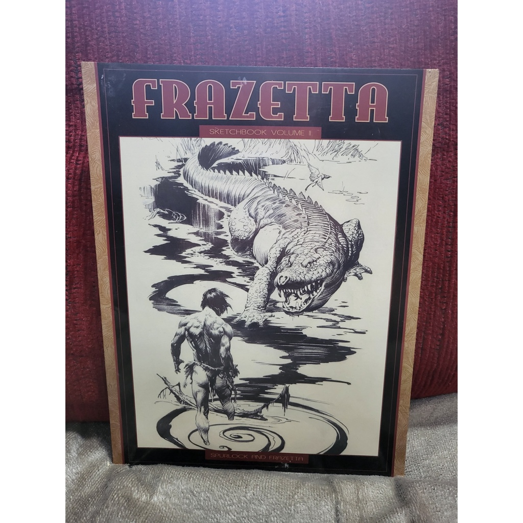 Frazetta Sketchbook (Vol II) J David Spurlock | Shopee Brasil
