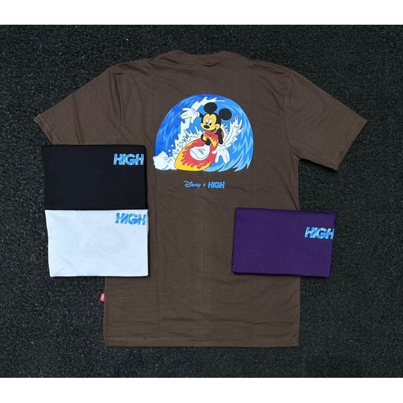 Camiseta H!gh X Disney Surfer | Shopee Brasil