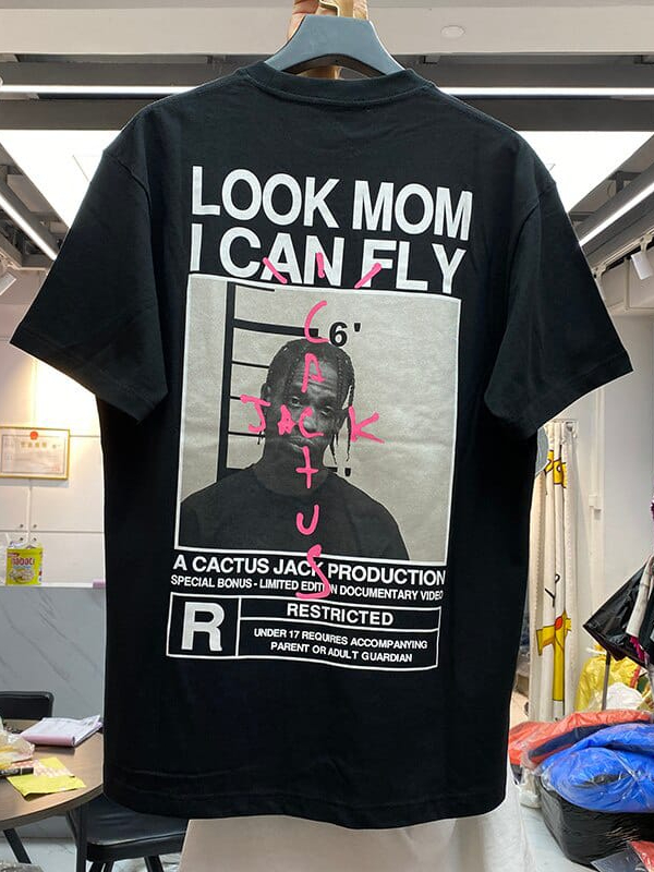 Camiseta Básica Travis Scott Cactus Jack Rapper | Shopee Brasil