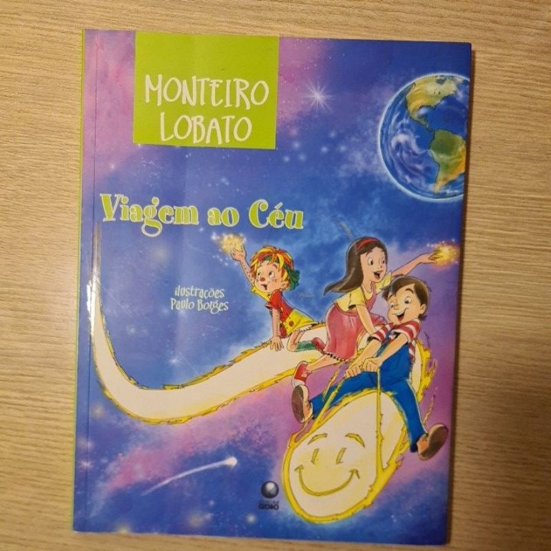 livro Viagen ao Céu de Monteiro Lobato | Shopee Brasil