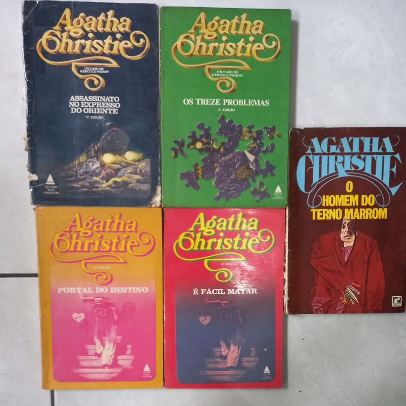 Livros da Agatha Christie | Shopee Brasil