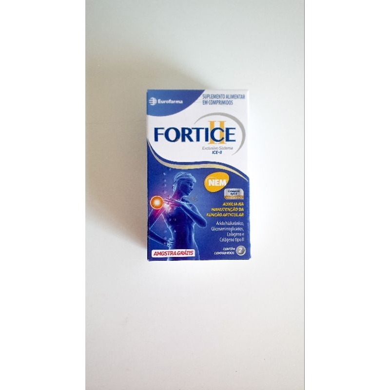 fortice ii 2 suplemento alimentar colageno tipo 2 - 2 comprimidos | Shopee Brasil