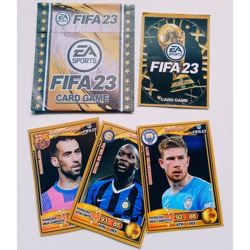 300 Cards FIFA Premium 23 = 75 pacotinhos com 4 cards. Futebol/Revenda ...