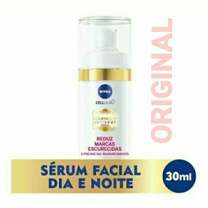 Sérum Nivea Cellular Luminous 630 Anti Manchas e Melasmas 30ml Dia E ...
