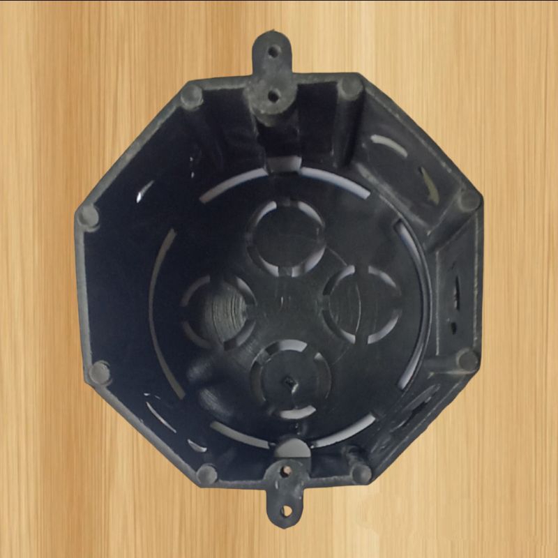 Caixa de luz 4x4 octagonal passagem Elétrica para teto , luminária | Shopee Brasil