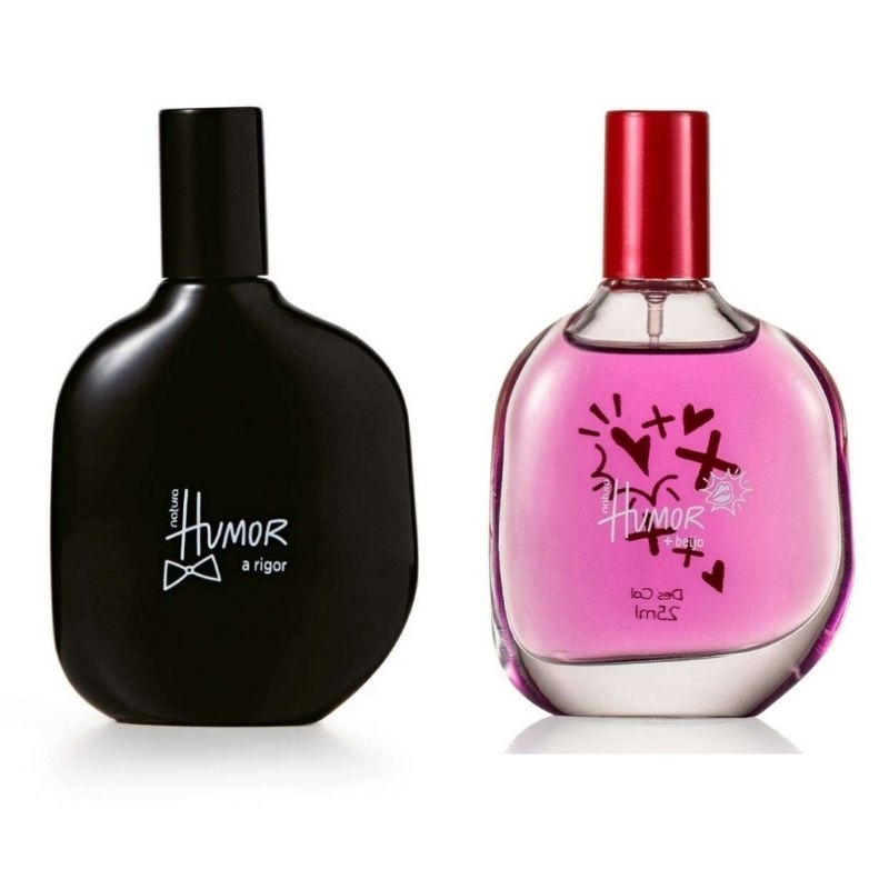 Perfume miniatura humor a rigor + beijo de humor 25 ML | Shopee Brasil