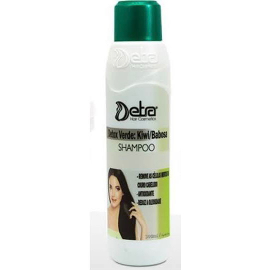 Shampoo Detox Kiwi e Babosa Detra Hair Cosméticos 300ml | Shopee Brasil