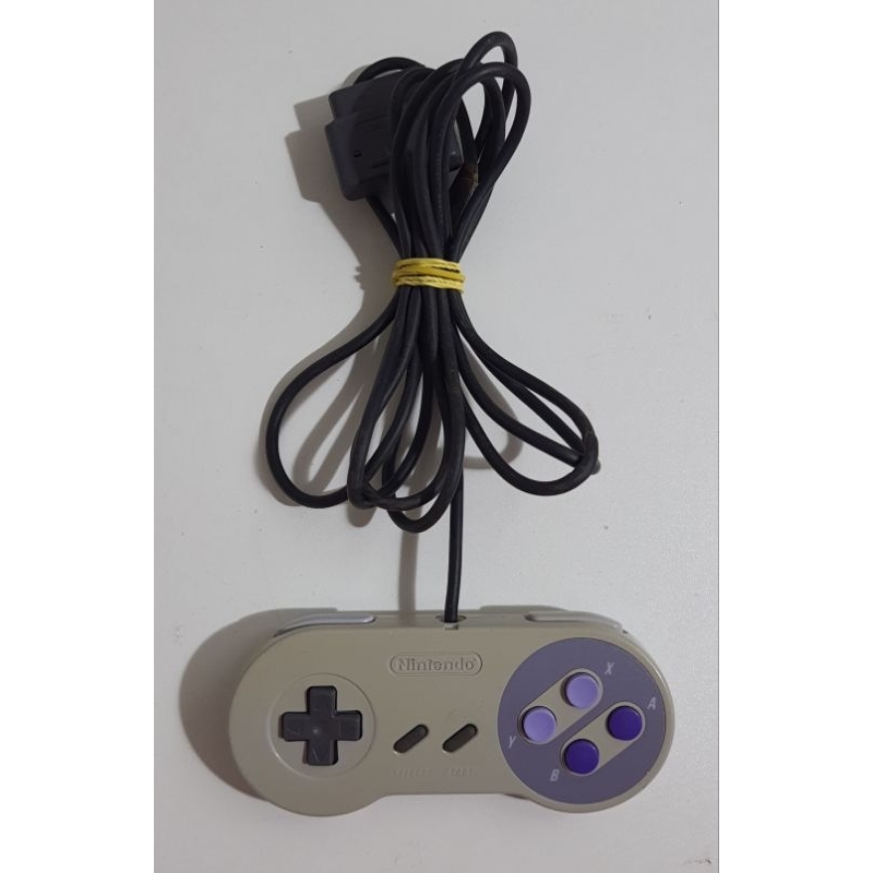Controle original Super Nintendo (SNES) | Shopee Brasil