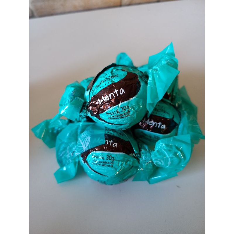 Trufa menta 30g Cacau Show | Shopee Brasil