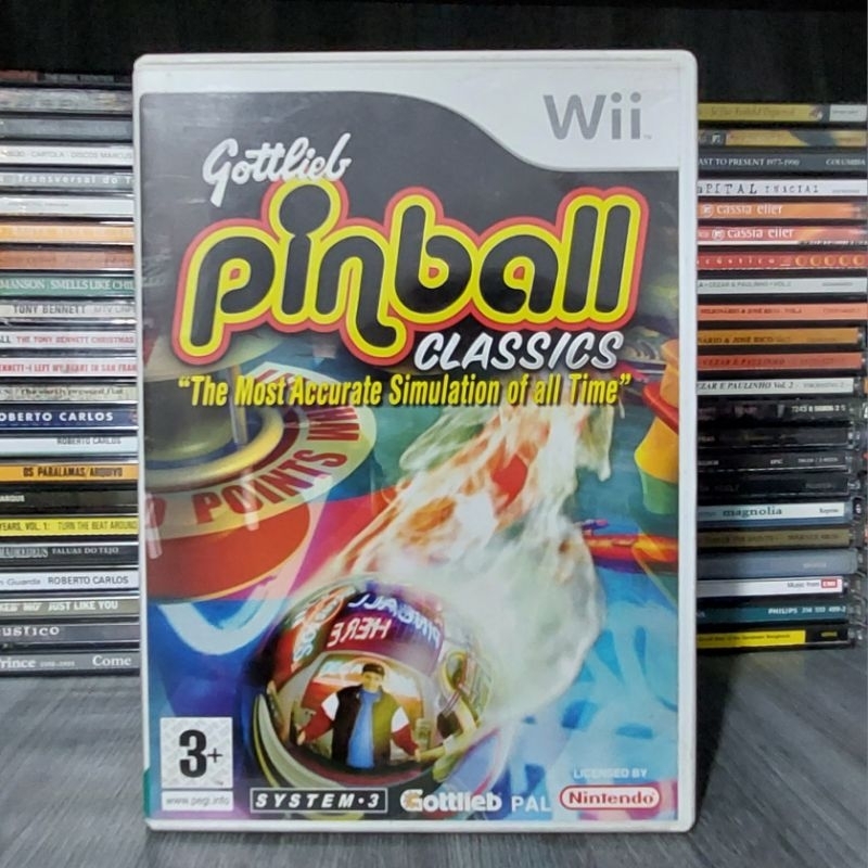 WII PINBALL CLASSICS ( EUROPEU) | Shopee Brasil