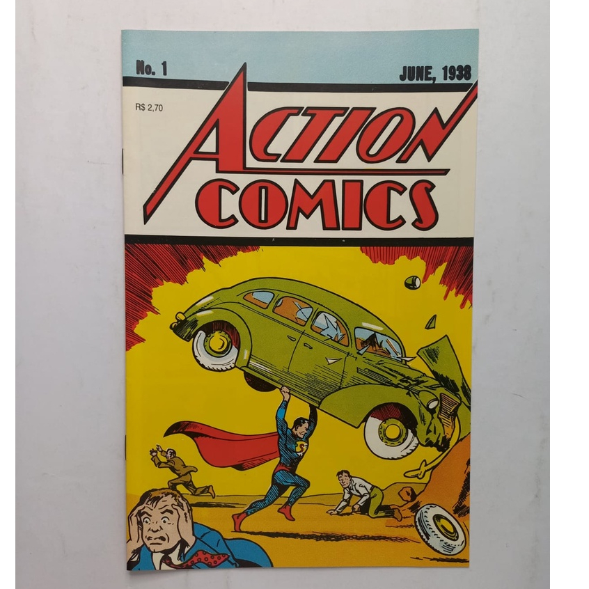 Action Comics 1 Fac-Simile Editora Abril 1994 Excelentes | Shopee Brasil