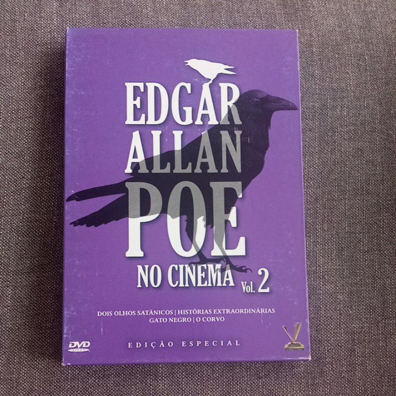 Box Edgar Alan Poe no Cinema - Volume 2 - Duplo - Versátil | Shopee Brasil