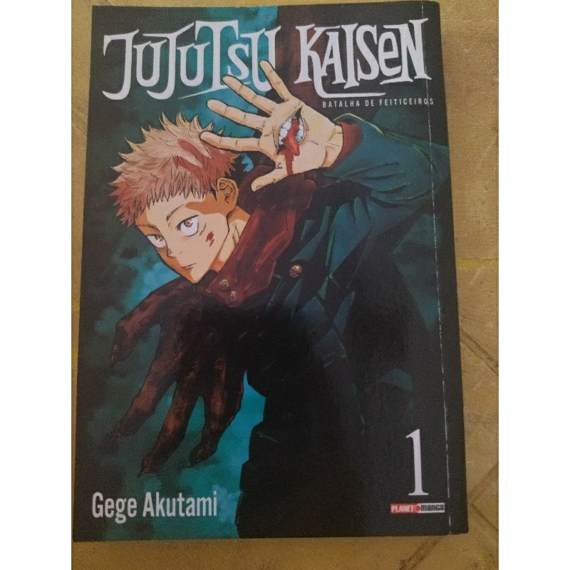 mangá jujutsu kaisen volume 1 | Shopee Brasil