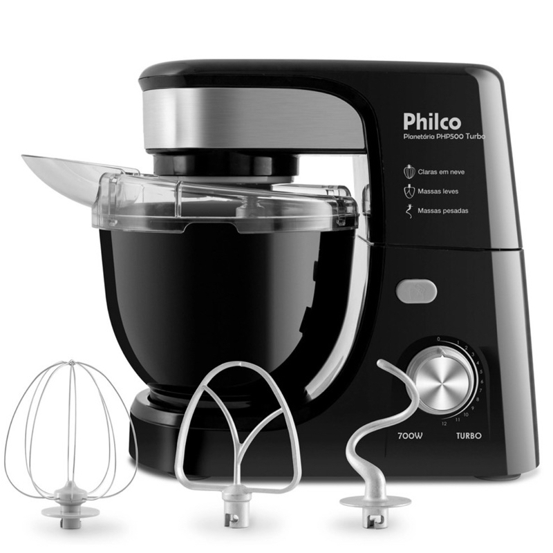 Batedeira planetária Philco php500 turbo(220v) | Shopee Brasil