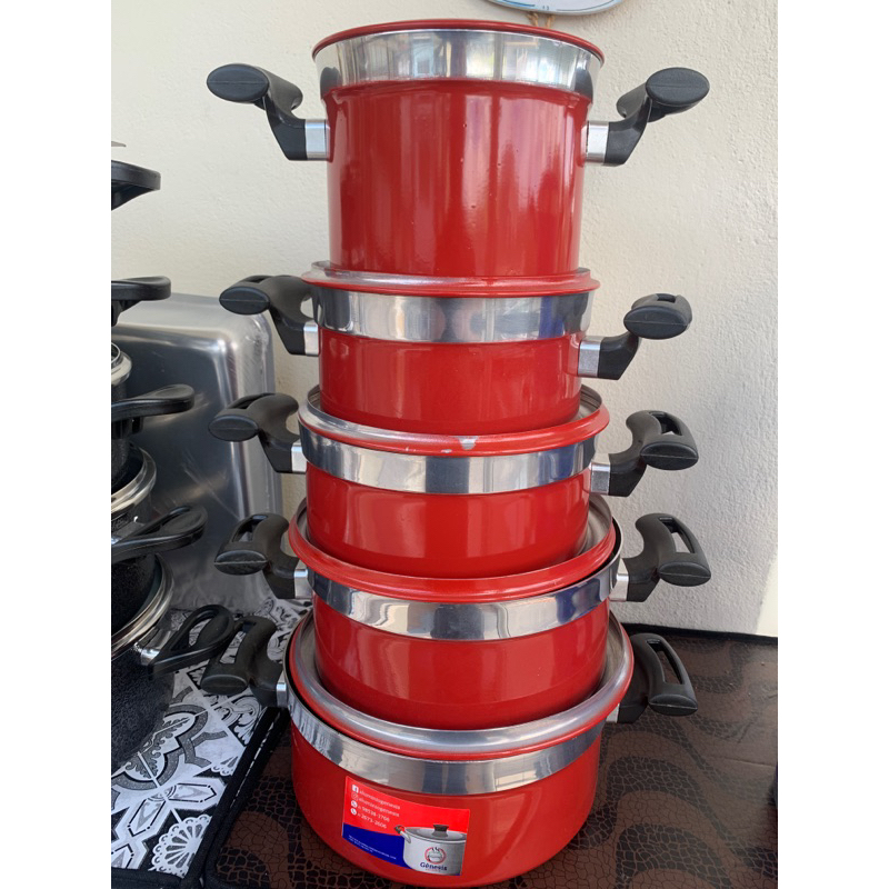 Jogo de panela Color | Shopee Brasil