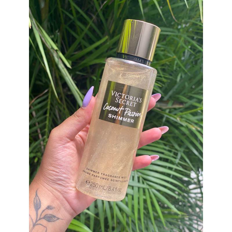 Body Splash Coconut Passion Shimmer Victoria’s Secret -250ml | Shopee ...