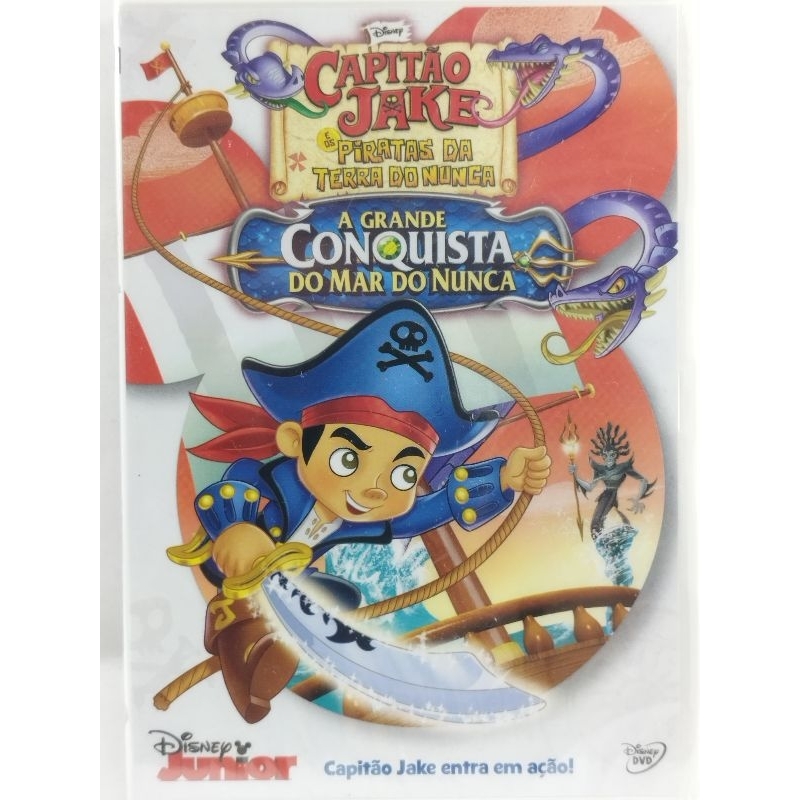 DVD CAPITÃO JAKE A CONQUISTA DO MAR DO NUNCA | Shopee Brasil