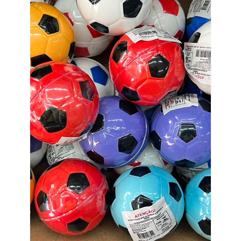 Mini Bola De Futebol Colorida Infantil | Shopee Brasil