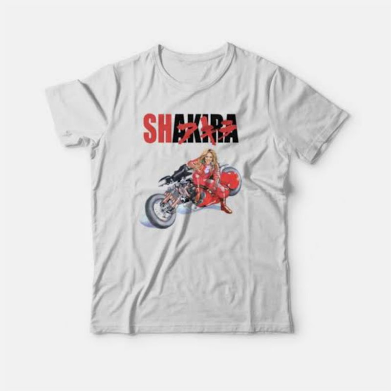 camiseta Shakira Akira Shotaro Kaneda Motorcycle T-Shirt | Shopee Brasil
