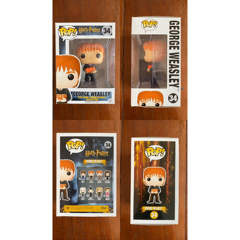 Funko Pop George Weasley 34 - Harry Potter Collection | Shopee Brasil