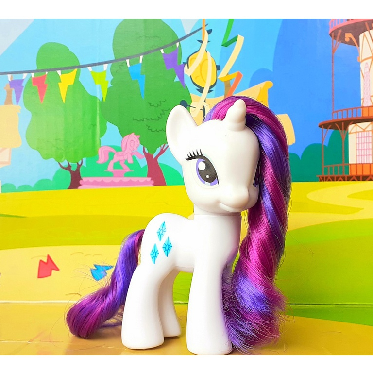 My little Pony - Primeira Rarity 2010 - Rara - 8cm - Original Hasbro | Shopee Brasil