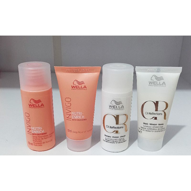 Kit Miniatura wella Professionals 4 produtos | Shopee Brasil