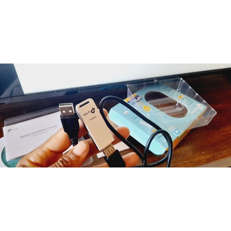 Adaptador Wireless UBS com cabo | Shopee Brasil