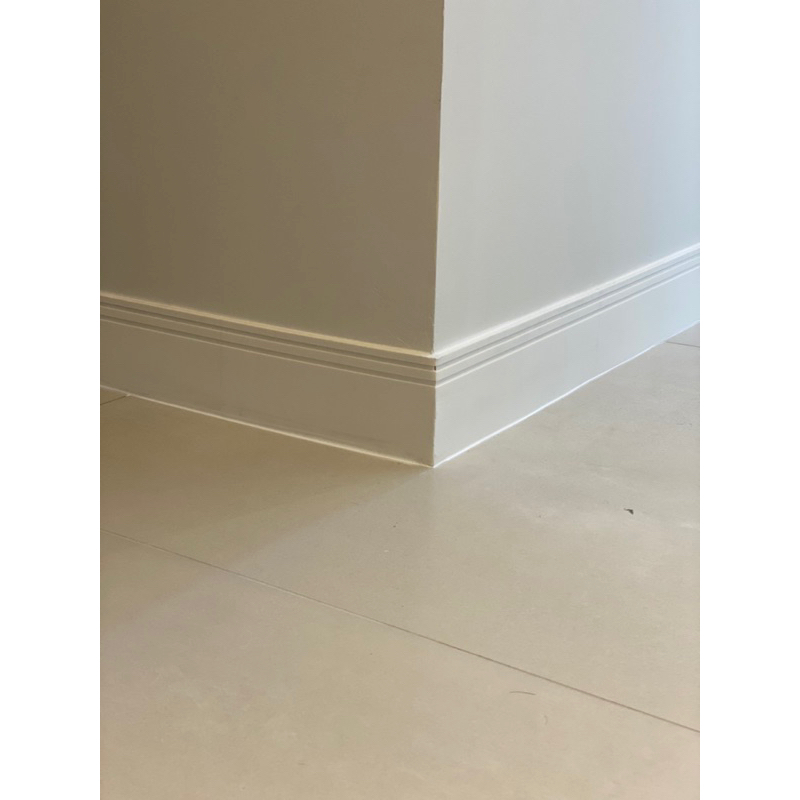 Rodape premium EVA adesivo autocolante 7cm altura 10mm espessura - Rolo ...